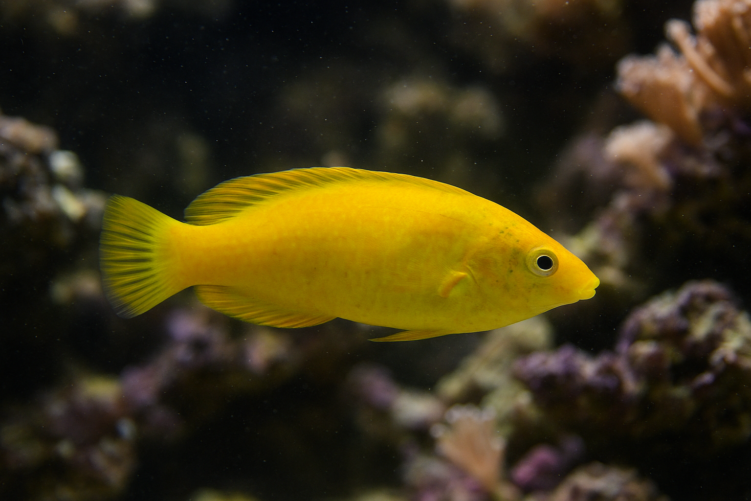 Yellow Coris Wrasse – Natural Environment Aquatix